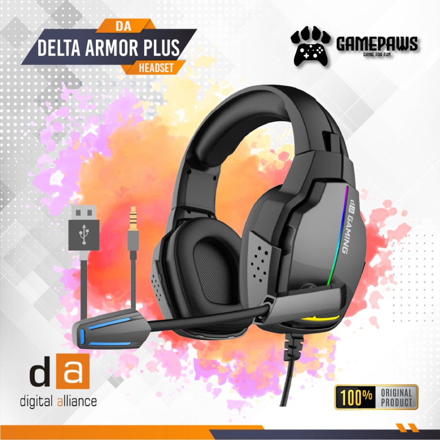 Jual HEADSET DA DIGITAL ALLIANCE DELTA ARMOR PLUS | Shopee Indonesia