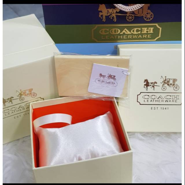 Jual Box Jam Tangan COACH Original Lengkap | Shopee Indonesia