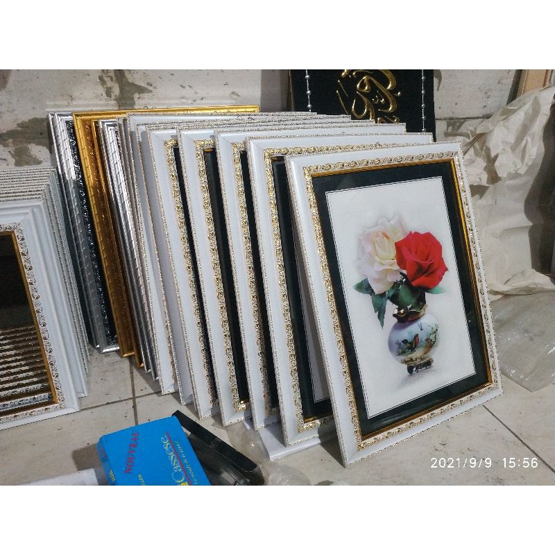 Jual Frame Foto / Figura Foto / Bingkai Foto/ Figura Murah / Motif ...