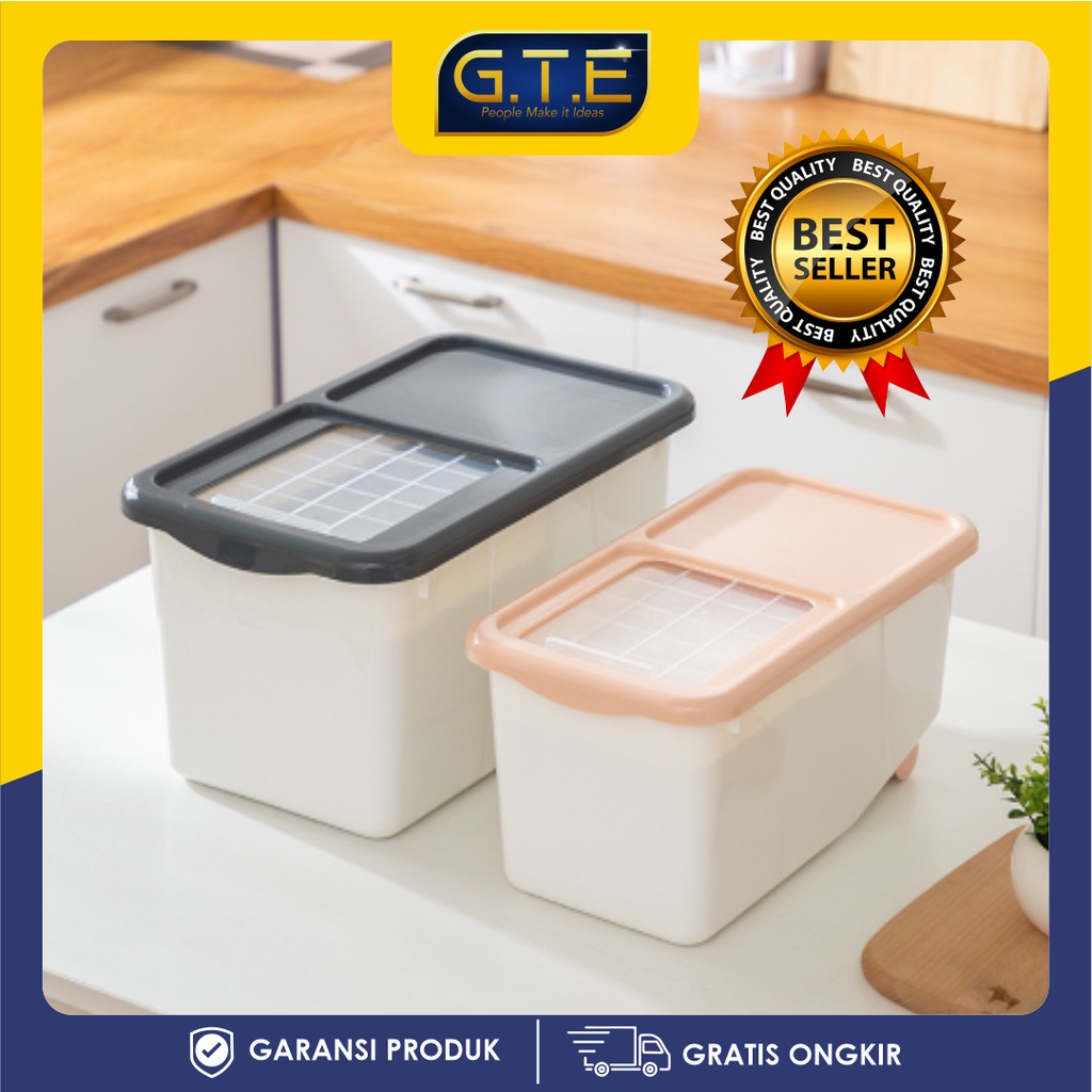 Jual GTE | Tempat Penyimpanan Makanan Beras Kacang/ Food Storage Box ...