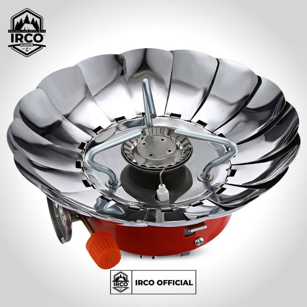 Jual IRCO Kompor Gunung Portable Camping Windproof Include Box Tas ...