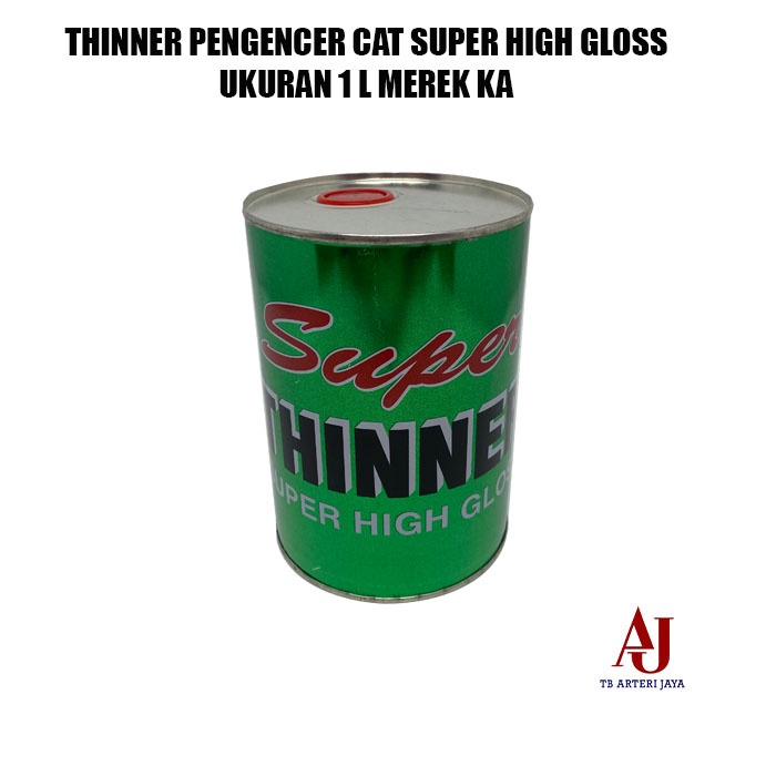 Jual Thinner Super High Gloss Pengencer Cat Merek KA Tiner Promo Super Murah Minyak Cat | Shopee ...
