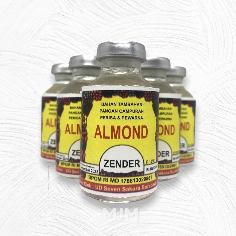Jual Zender Perisa Essence Almond 20 ML Pewarna Makanan / Sumba / Pasta ...