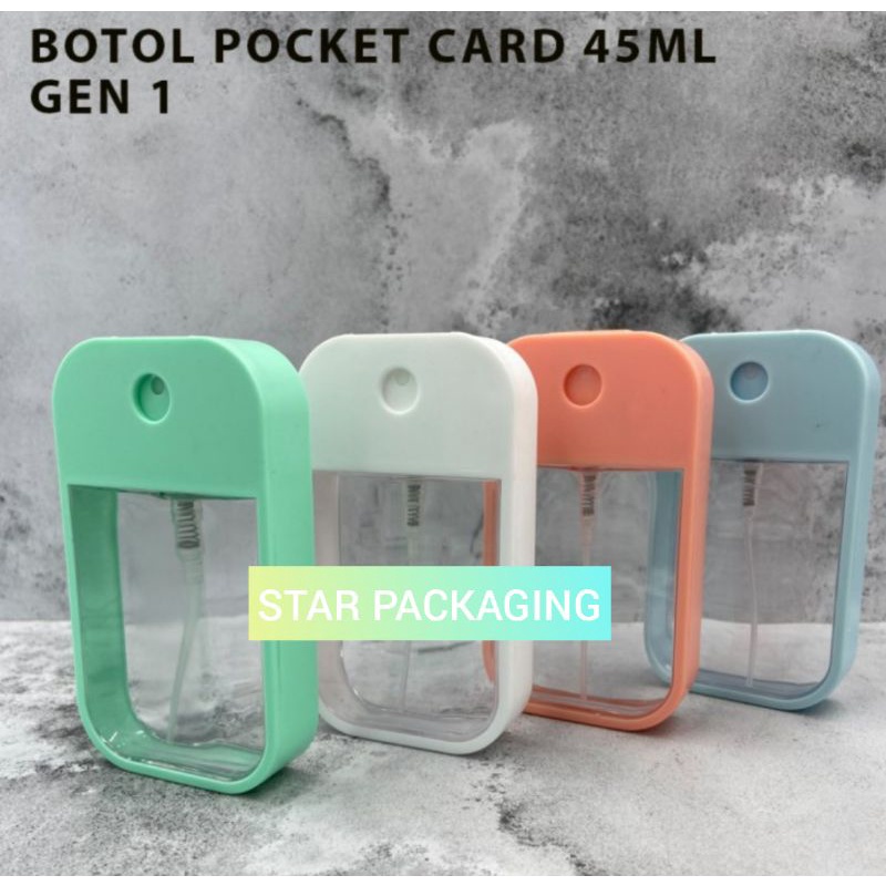 Jual Botol Pocket 45ml Botol Spray 45ml Botol Spray Kotak 45ml Pocket ...