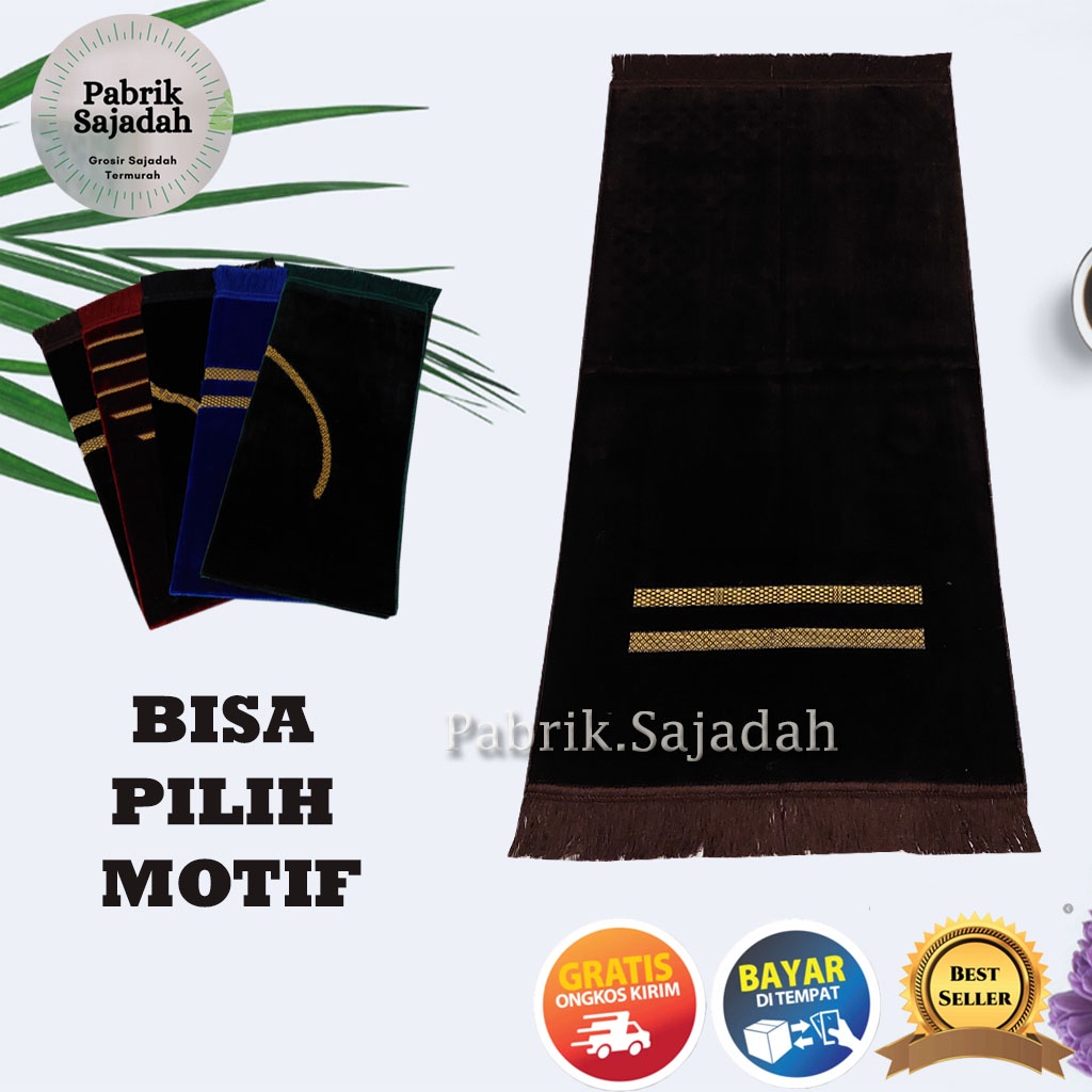 Jual Sajadah Simple Motif Polos Elegant Asli Turkey Kualitas Super ...
