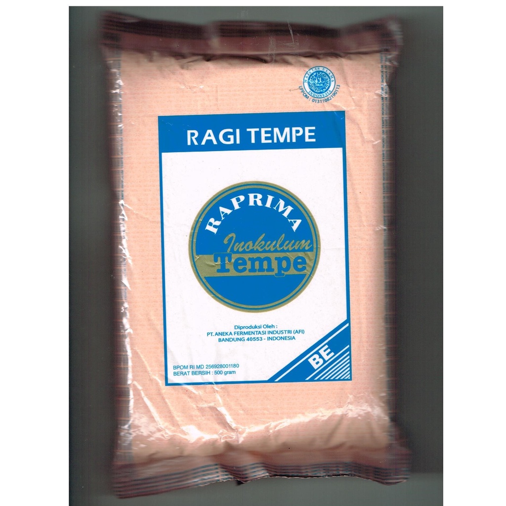 Jual (Ready) NEW!! Ragi Tempe Raprima 500gram ( Exp September 2025 ...