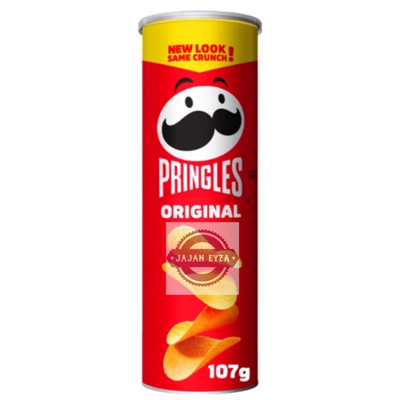 Jual PRINGLES POTATO CRISPS 107g / PRINGLES ORI / PRINGLES CHEESY ...