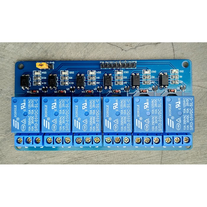 Jual 6 Channel Relay Module | Shopee Indonesia