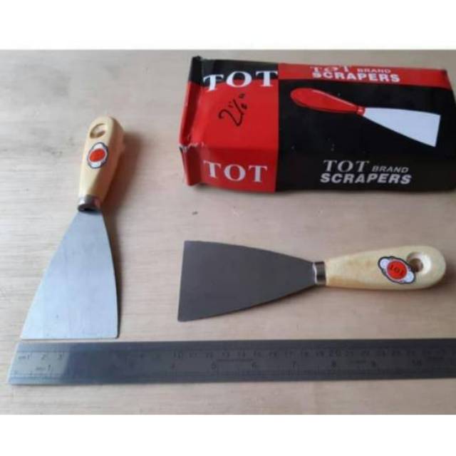 Jual Kerukan Cat - Kape Kayu 2,5" - Scraper/ Skrap /Scrap /Sekrap/Kape ...