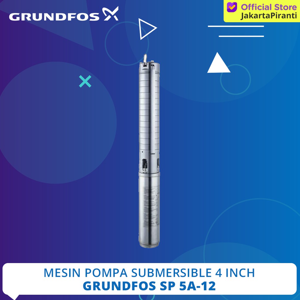 Jual Mesin Pompa Air Celup Dalam Submersible Satelit Sibel Grundfos SP ...