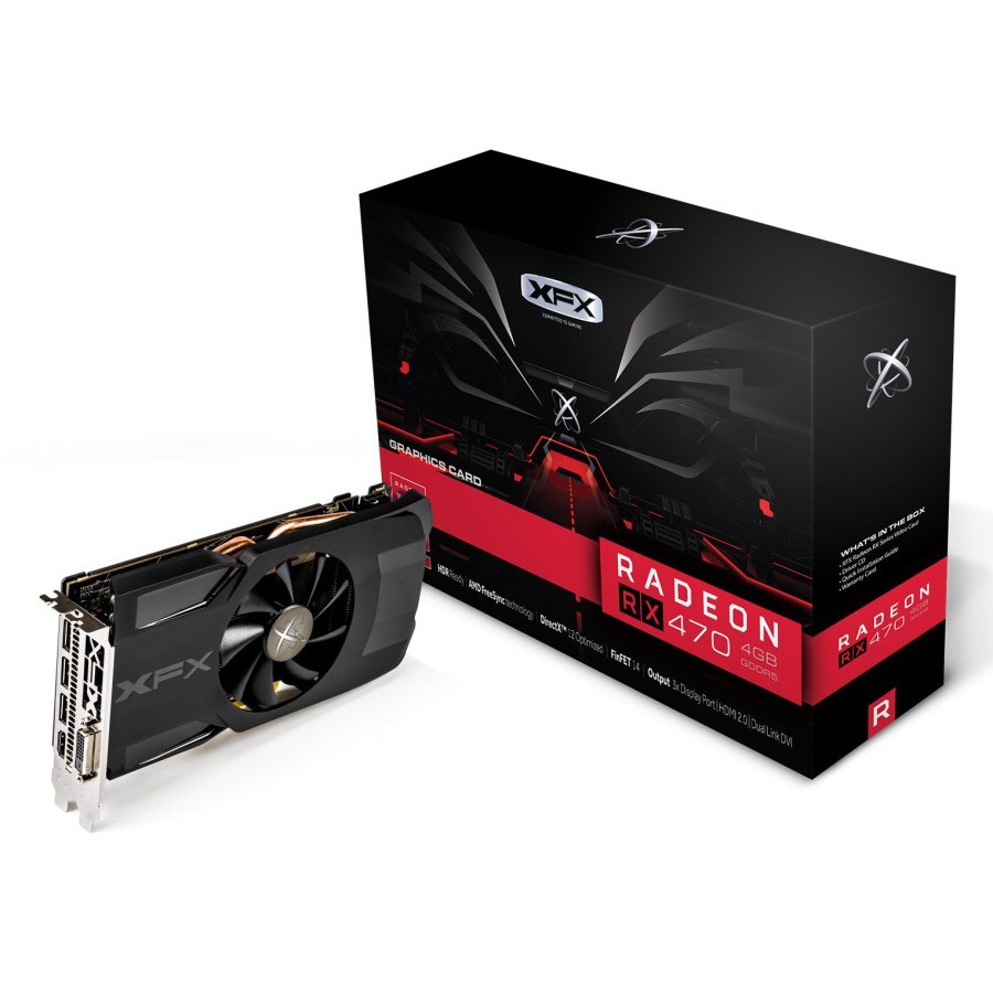 Jual XFX Radeon RX 470 4GB GDDR5 256Bit - Single Fan | Shopee Indonesia