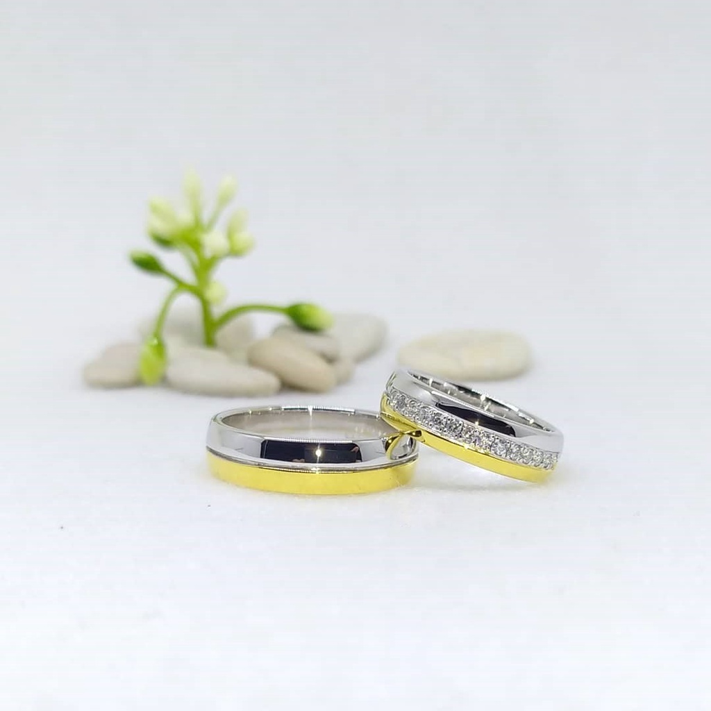 Jual Cincin Kawin Nikah Tunangan Couple Pernikahan Perak Pasangan - 192 ...