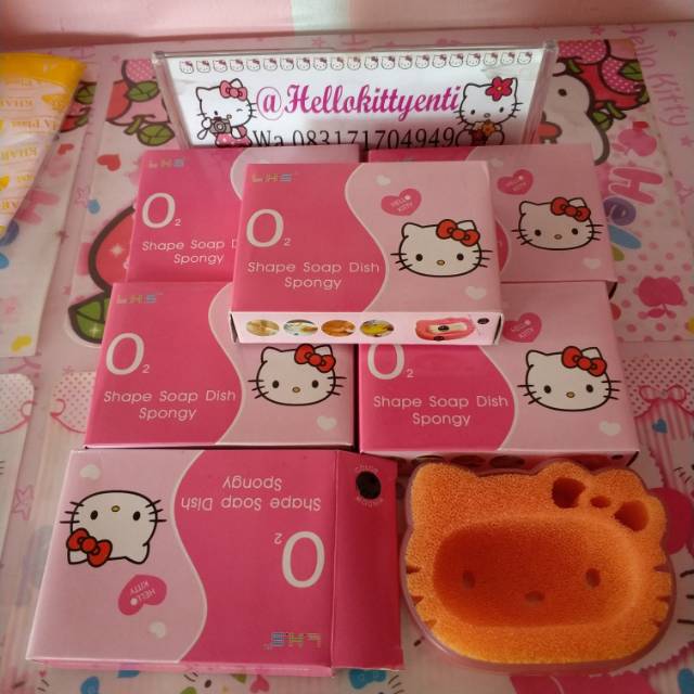 Jual Busa mandi atau busa cuci piring hellokitty | Shopee Indonesia