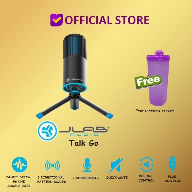 Jual JLab Talk Go USB Microphone Mic Jlab | Shopee Indonesia