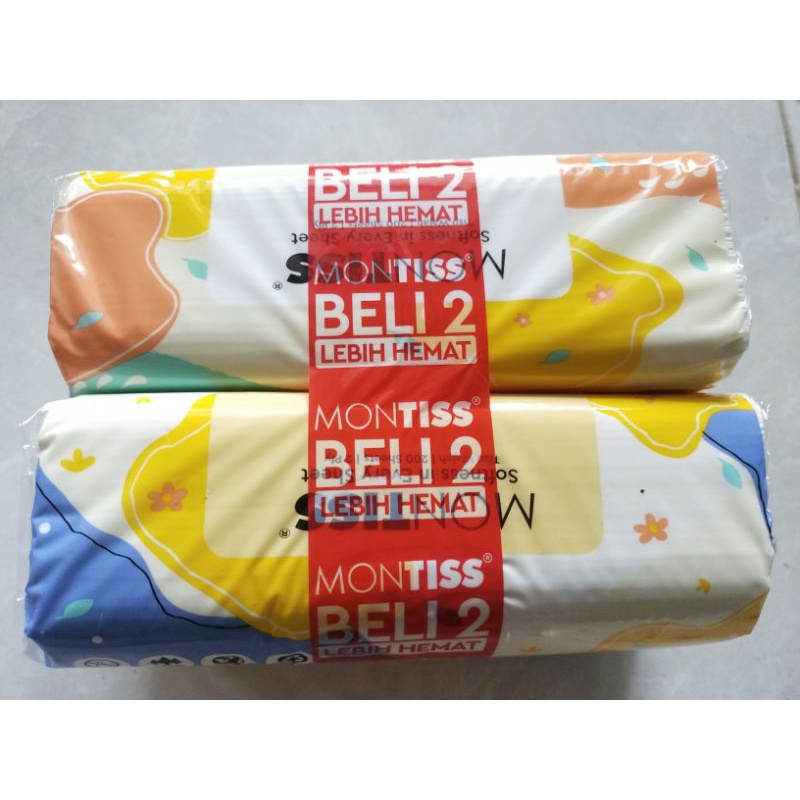 Jual TISSUE MONTISS 200s B1G1 facial tisu murah | Shopee Indonesia