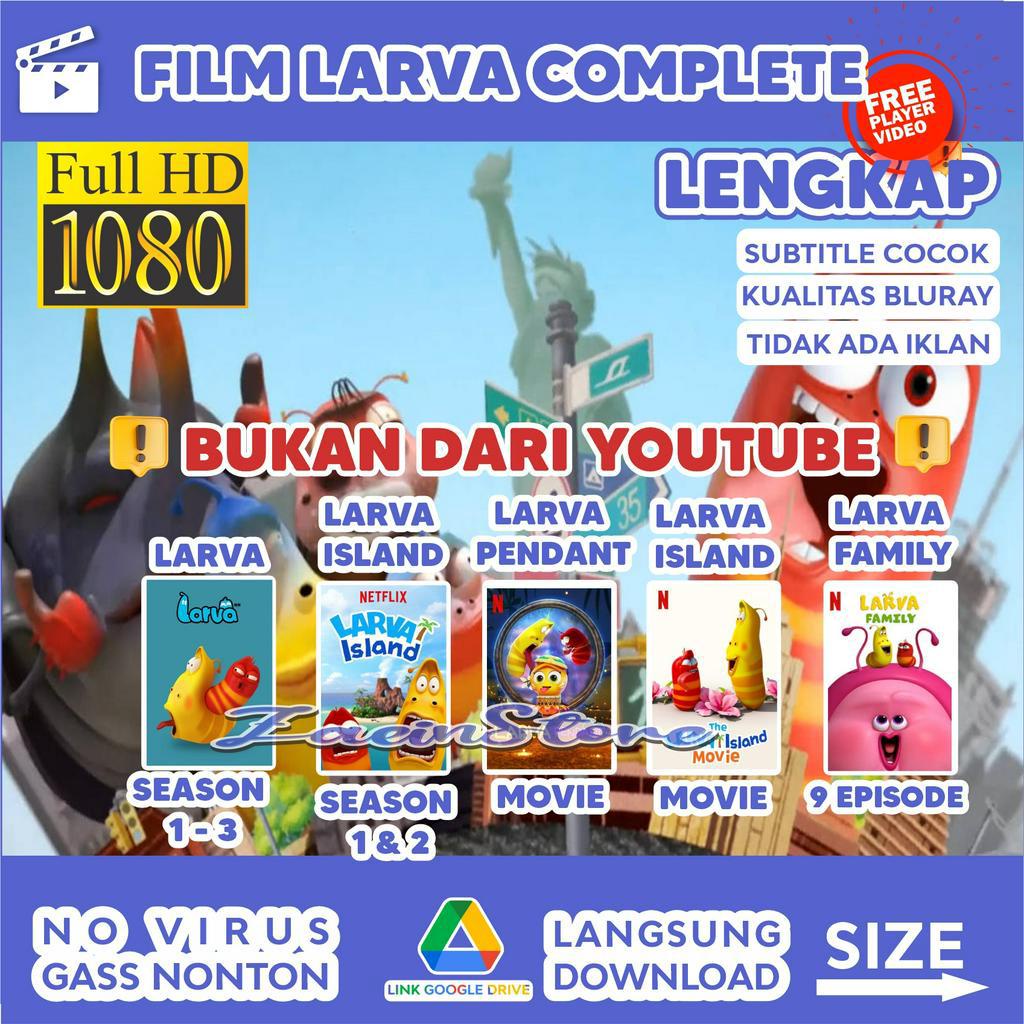 Jual FILM LARVA COMPLETE MOVIE SEASON // LARVA FAMILY // LARVA PENDANT ...