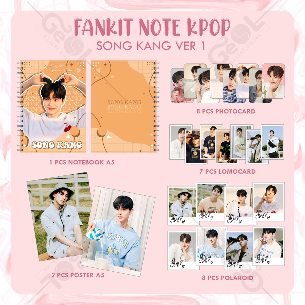 Jual FANKIT NOTE KPOP 30K | SONG KANG | Shopee Indonesia