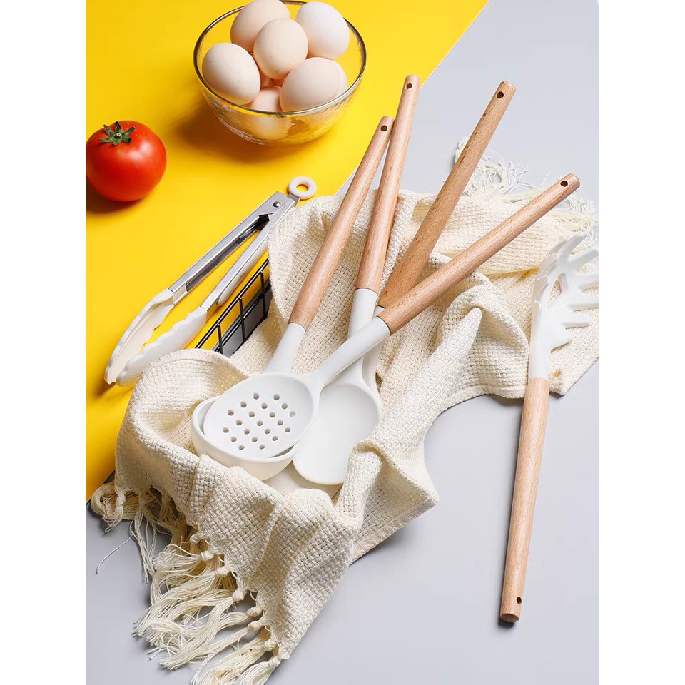 Jual Silicone Utensil Spatula/Alat Masak Sutil Tahan Panas | Shopee ...