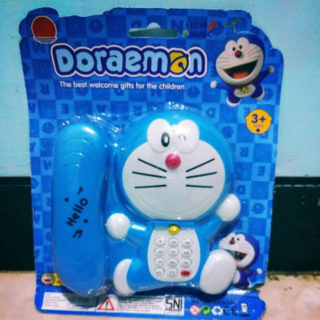 Jual MAINAN TELEPHONE MODEL DORAEMON (1198) | Shopee Indonesia