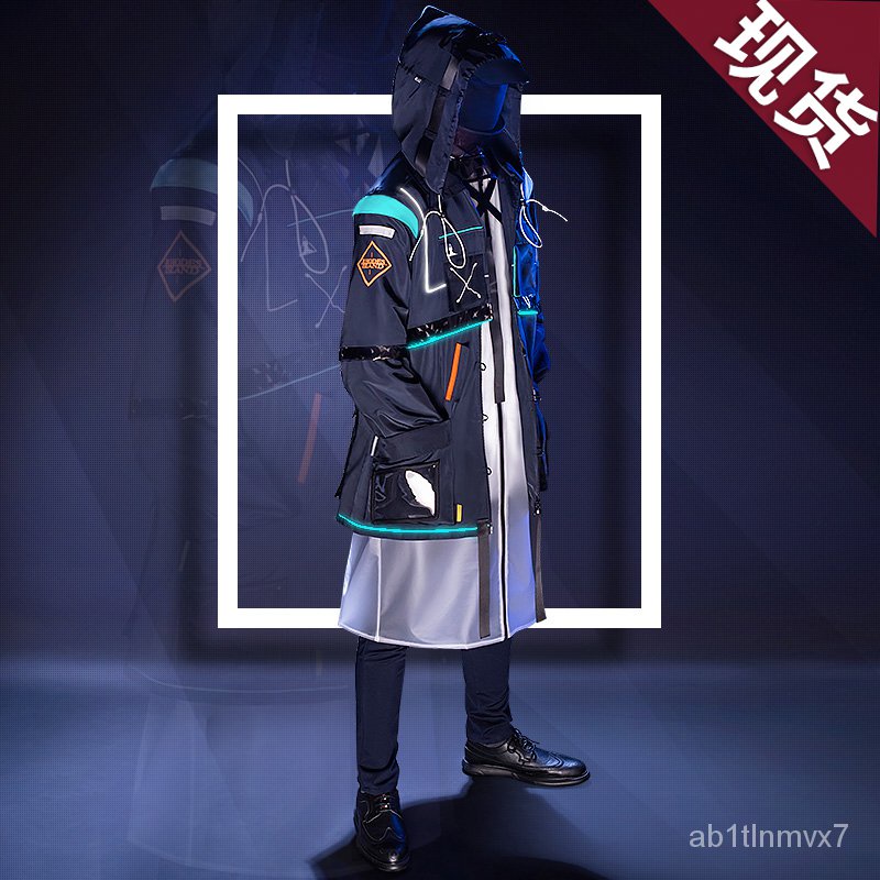 Jual Arknights Cosplay Doctor Costume Rhodes Island Uniform Full Set ...