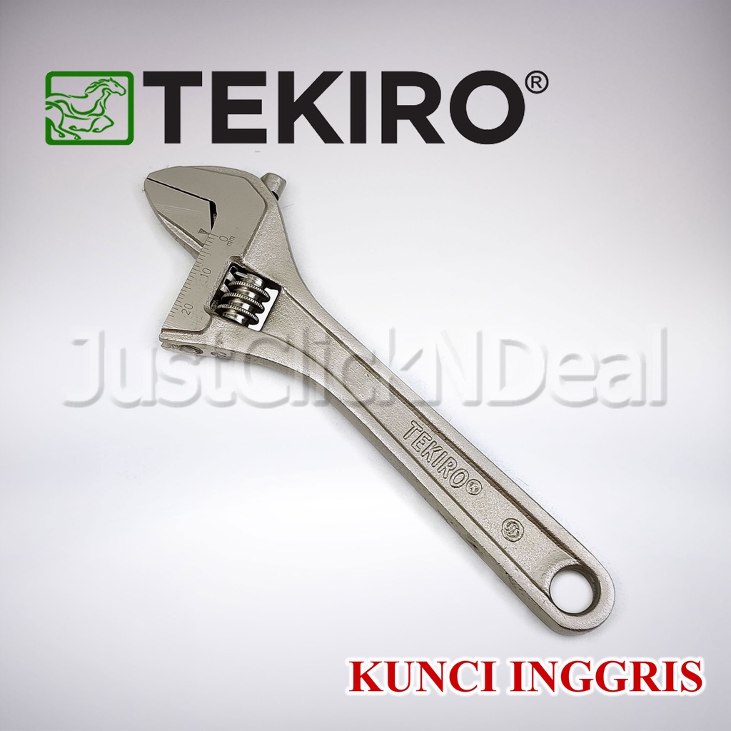 Jual Tekiro Kunci Inggris 12 - 18 Inch Adjustable Wrench Chrome ...