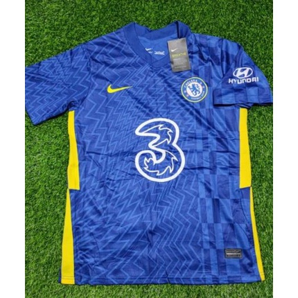 Jual Jersey Baju Pakaian Olahraga Sepak Bola Futsal CHELSEAA Home 2021 ...