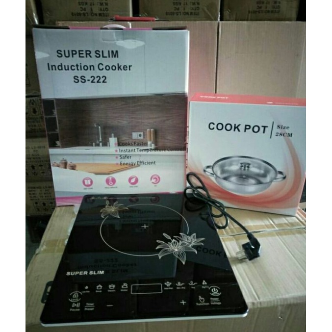 Jual Super Slim Induction Cooker SS-222 | Shopee Indonesia