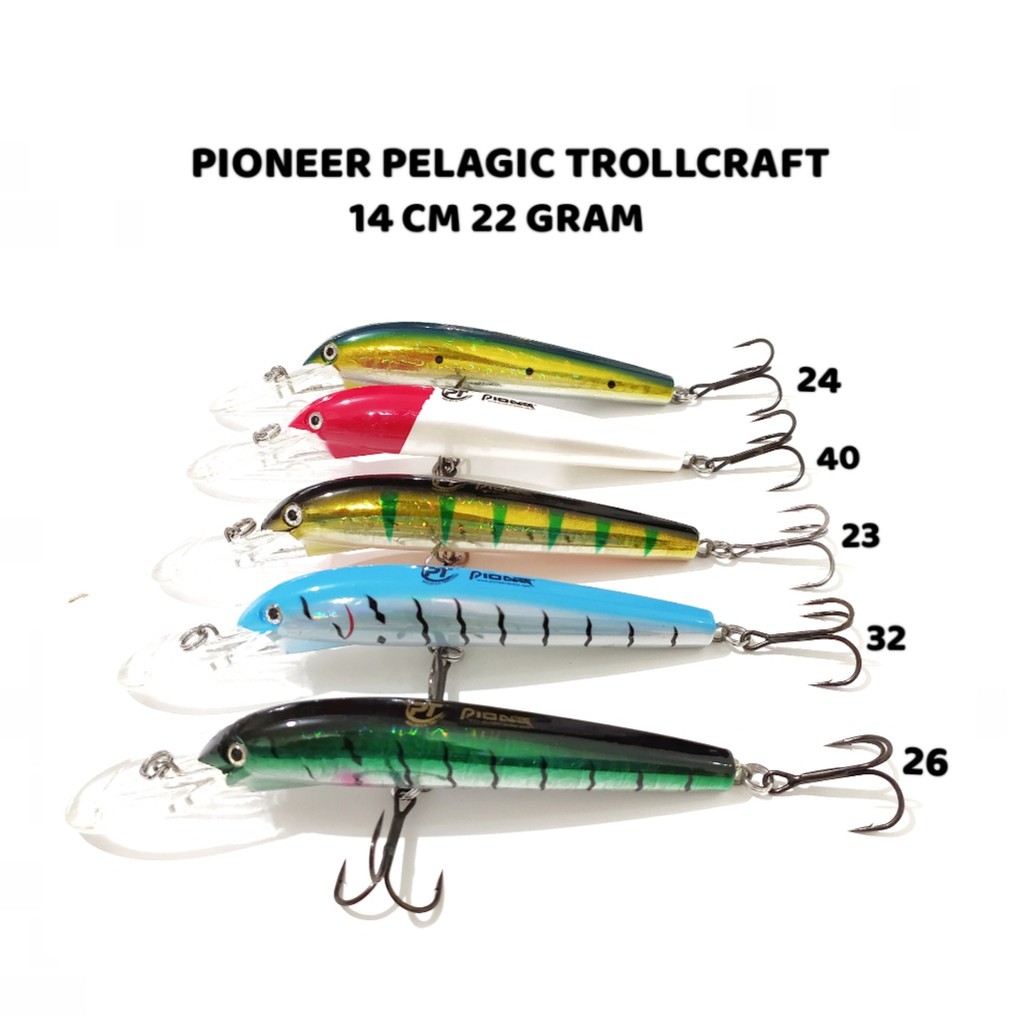 Jual UMPAN PIONEER PELAGIC TROLLCRAFT 14 CM 22 GRAM | Shopee Indonesia