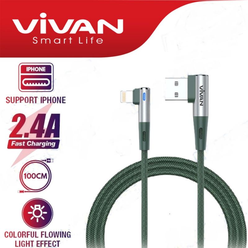 Jual Vivan Kabel Data Gaming Game Micro USB Type C IPhone Lightning ...