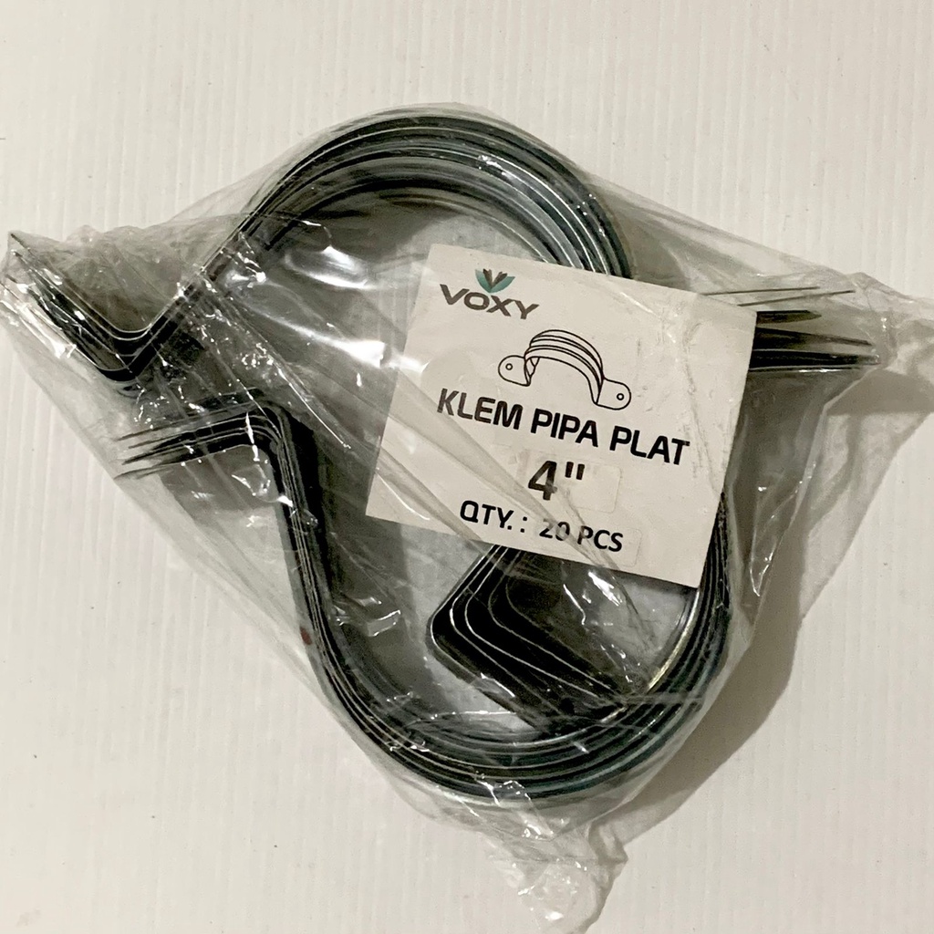 Jual [20PCS] Klem Pipa Plat Seng Clamp Omega Besi UCP VOXY 4" | Shopee ...