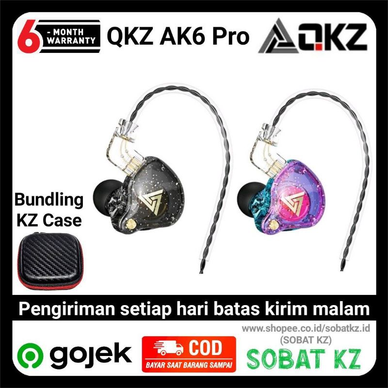Jual QKZ AK6 Pro Headset Gaming Earphone Gaming In ear monitor alt QKZ ...