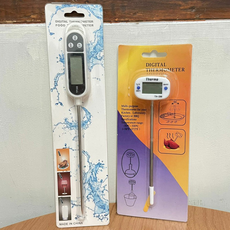 Jual Thermometer Makanan Minuman Digital Food Termometer Air Daging ...