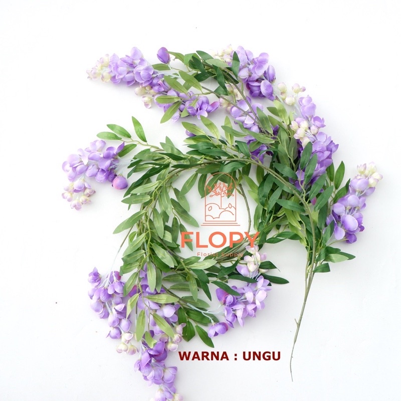 Jual FLOPY Sakura Sulur Daun X12 / Daun Rambat / Bunga Rambat | Shopee ...