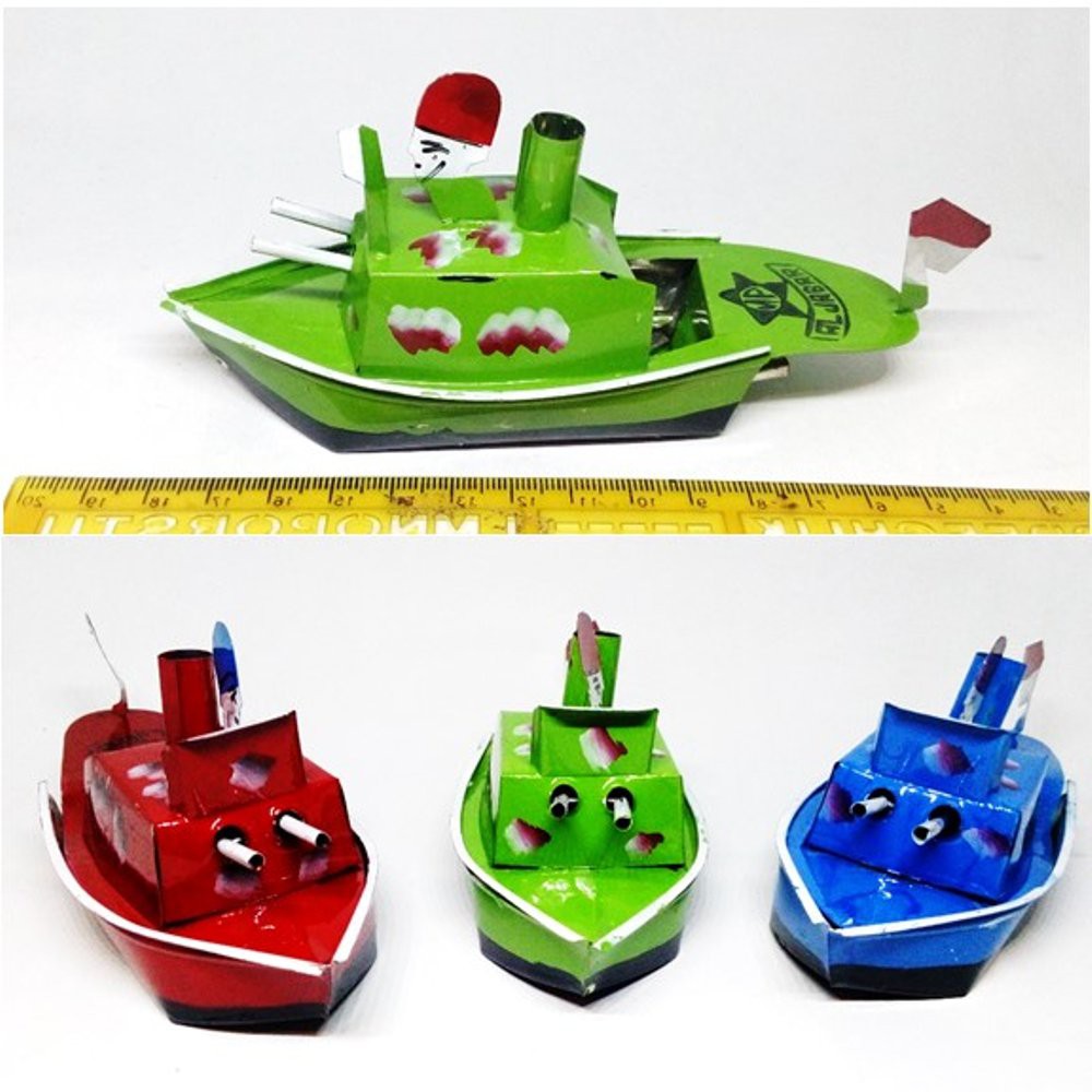 Jual perahu kapal api otok otok mainan anak jadul | Shopee Indonesia