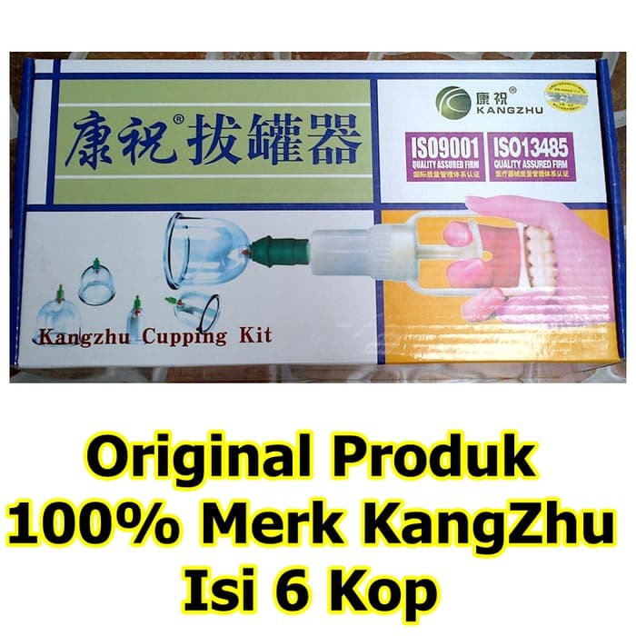 Jual IKA184 alat bekam kop Angin kangzhu Cop angin isi 6 | Shopee Indonesia
