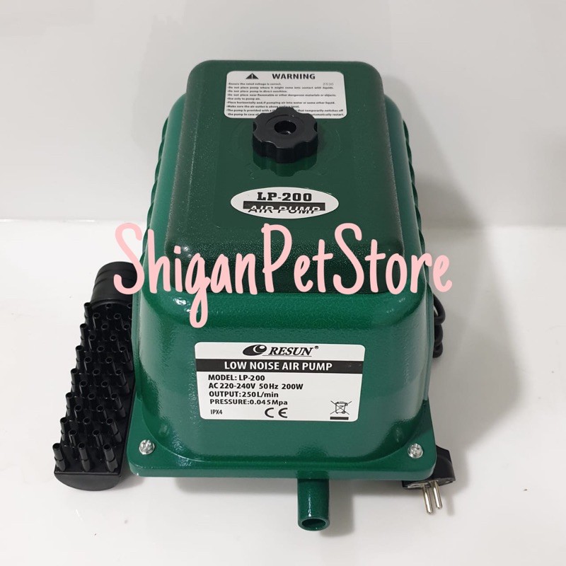 Jual RESUN LP-200 Air Pump / Pompa Udara / Airator / Aerator / Blower ...