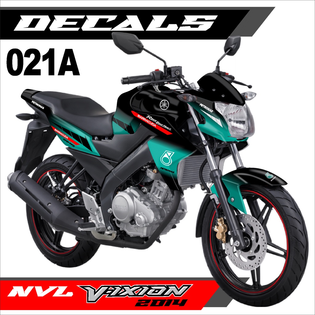 Jual Decal Sticker - Dekal Stiker Yamaha Vixion NVL 2014 Fullbody ...