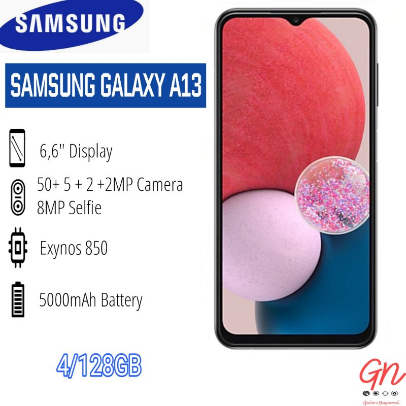 Jual SAMSUNG GALAXY A13 4/128GB GARANSI RESMI | Shopee Indonesia