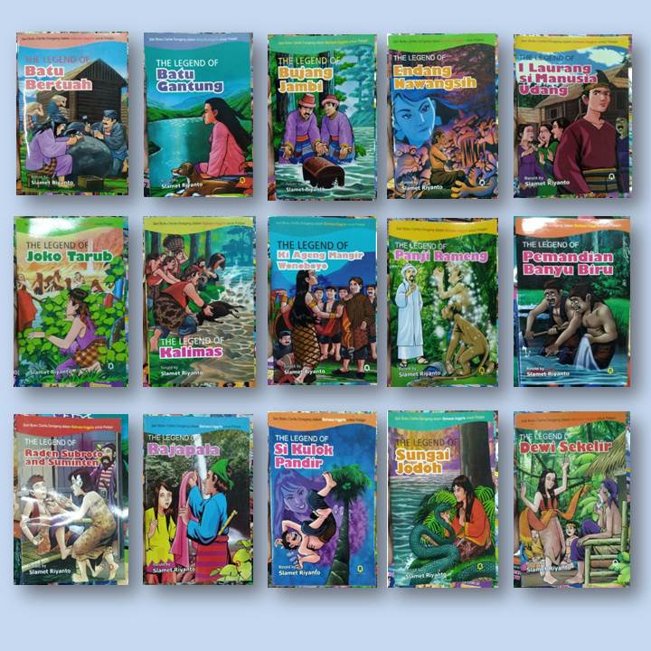 Jual BUKU CERITA BAHASA INGGRIS THE LEGEND OF BATU BERTUAH,BATU GANTUNG ...