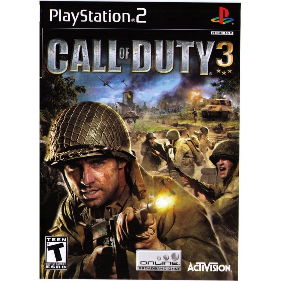 Jual KASET DVD GAME PS2: CALL OF DUTY 3 | Shopee Indonesia