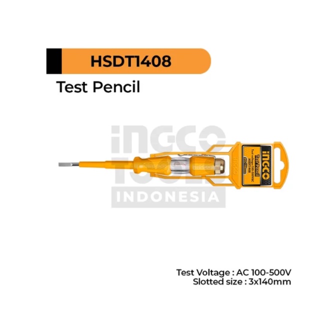 Jual Test Pen 500VAC INGCO HSDT1408 Alat Tes Pengetes Arus Listrik ...