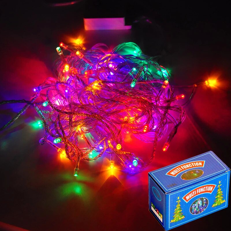 Jual 10 M 100 LED LAMPU TUMBLR / Lampu Natal LED /Twinkle Light /Lampu ...