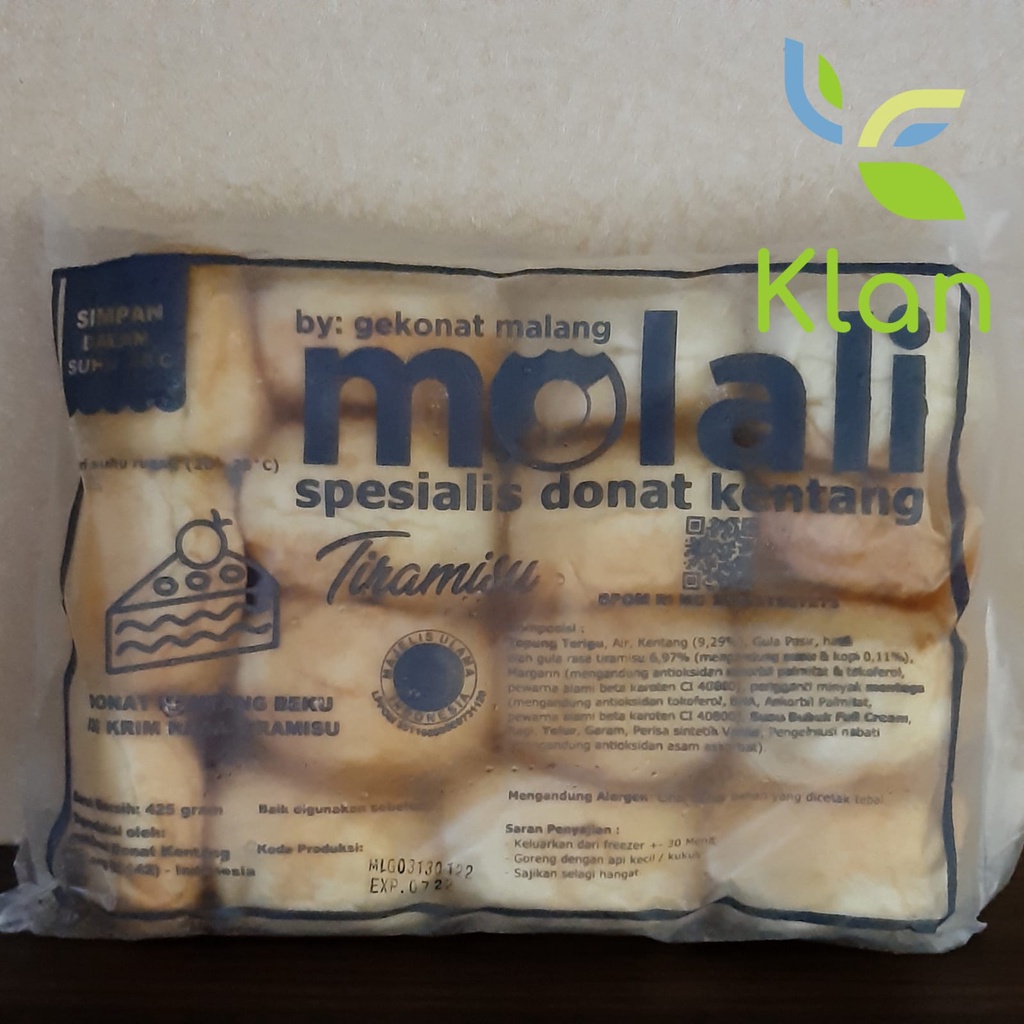 Jual MOLALI DONAT KENTANG ISI TIRAMISU | Shopee Indonesia