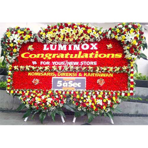Jual Bunga papan graduation/ birthday/ weadding/ belasungkawa custom ...