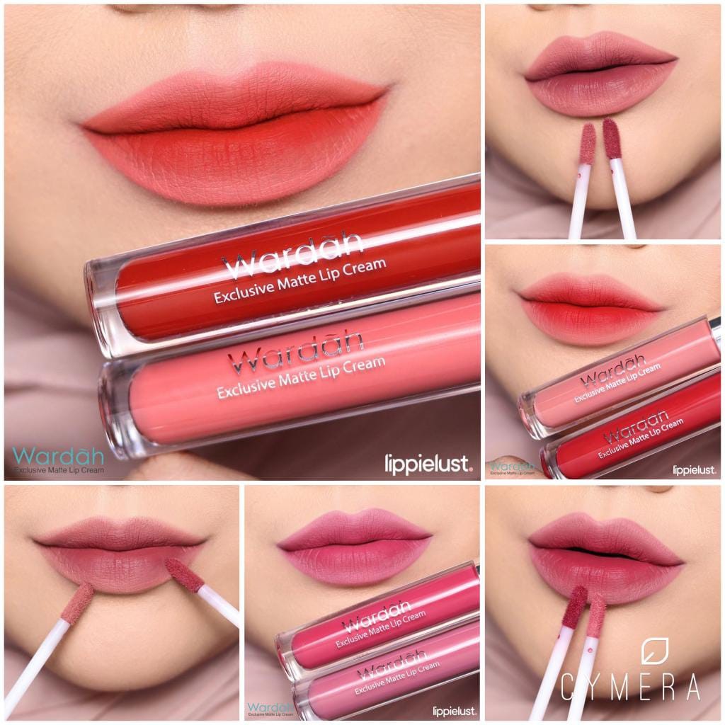 Jual Lipcream WARDAH Exclusive Matte Lip Cream- Lipstik Matte /OMBRE ...
