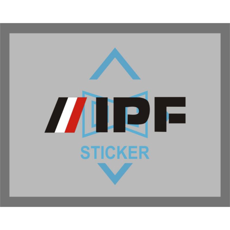Jual STICKER IPF | Shopee Indonesia