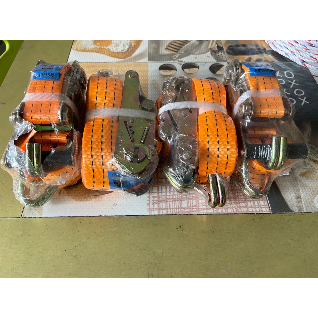 Jual Webbing Sling Cargo Lashing Rachet Tie Down 3 Ton P 5 Meter Lbr 4 ...