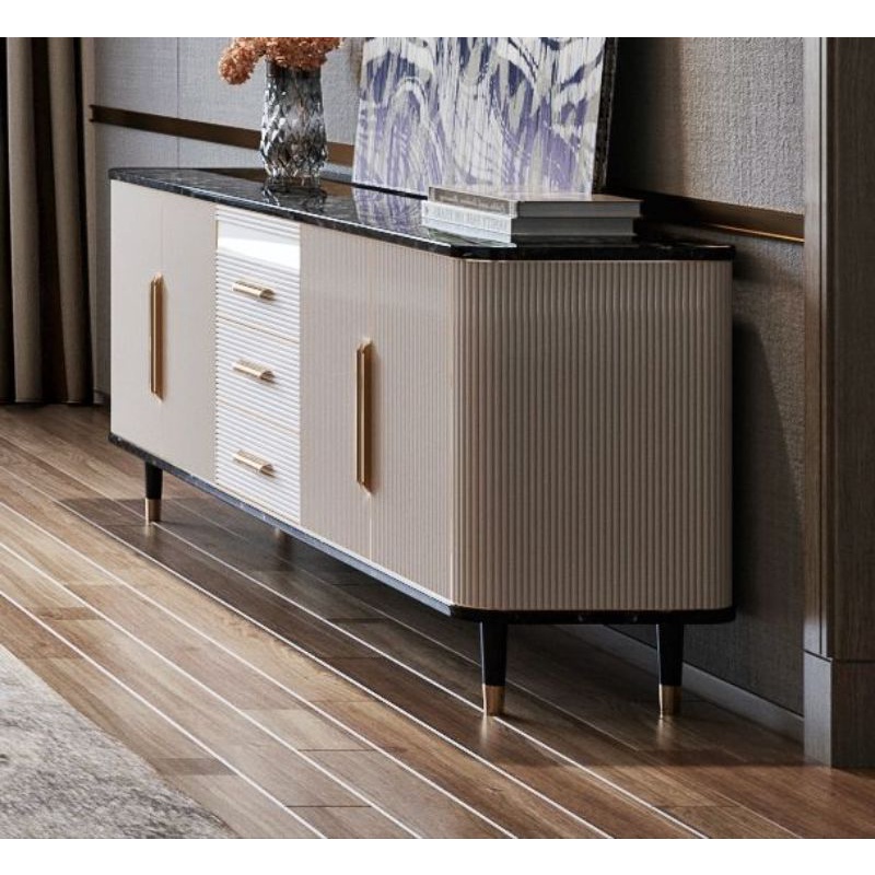 Jual Bufet Tembok Model Terbaru Kayu Mahoni Dan MDF, Kabinet Kayu Jati ...