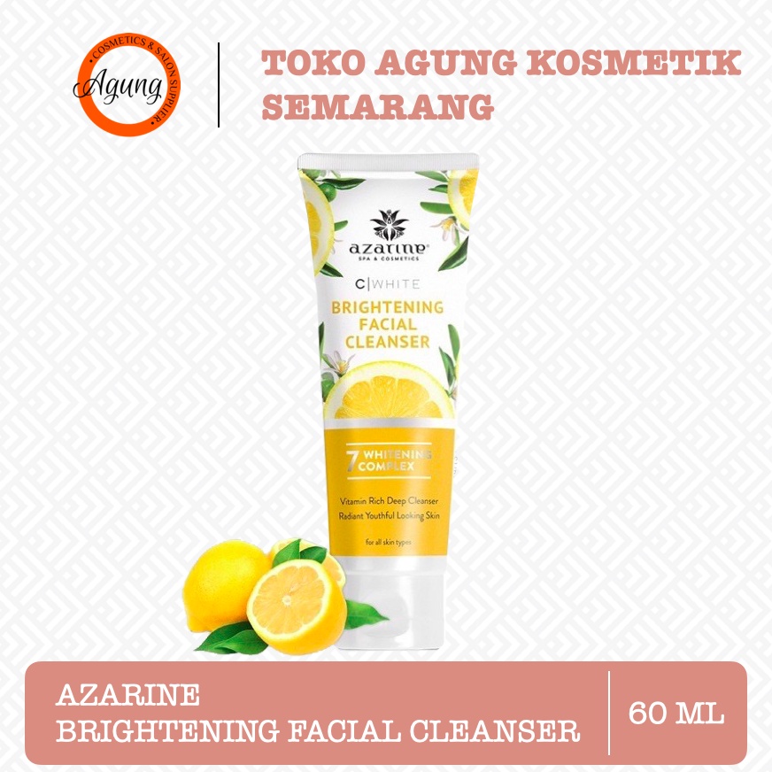 Jual Azarine Brightening Facial Deep Cleanser | Facial Wash Azzarine 60 ...