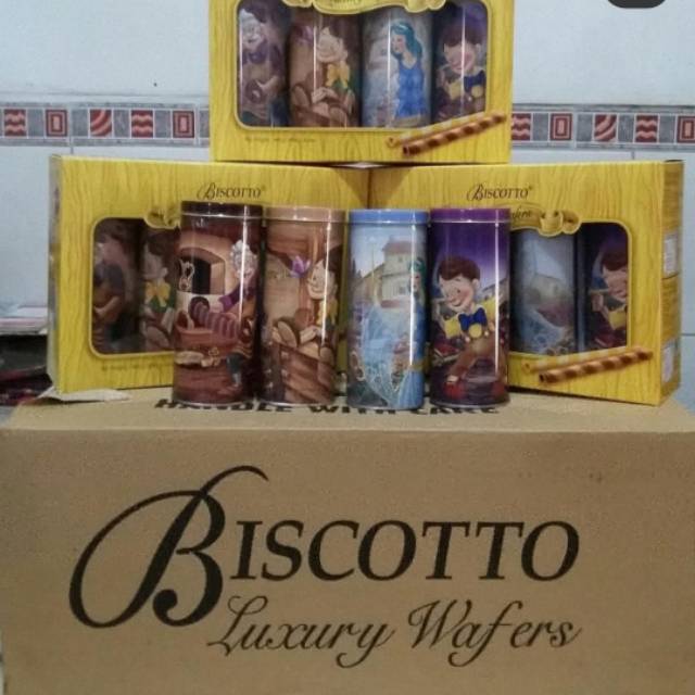 Jual BISKUIT BISKOTO ISI 4 TOPLES @100GR || PARCEL LEBARAN | Shopee ...